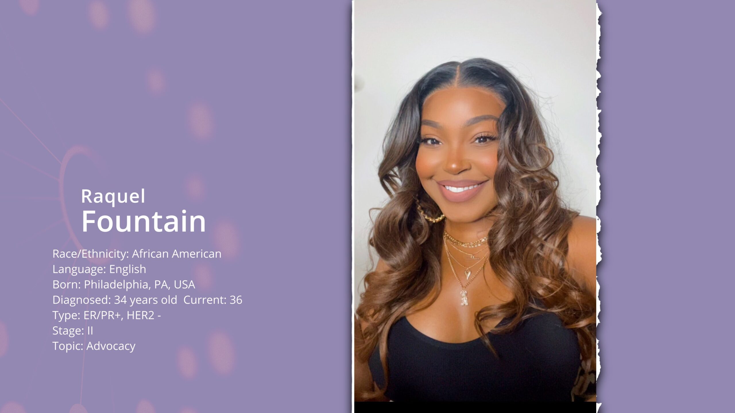 Raquel Fountain: The Power of Self-Advocacy in Early Breast Cancer ...